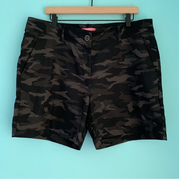 Isaac Mizrahi | Shorts | Isaac Mizrahi Tailored Black Stretch Chino ...